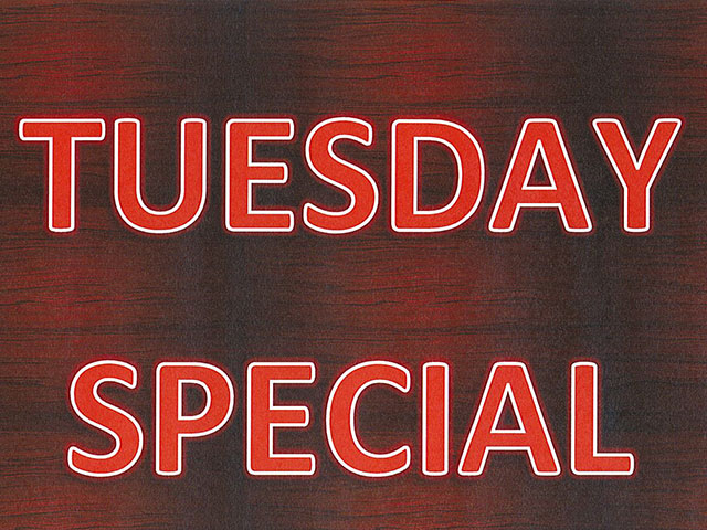 tuesday-8.00-specialhero - Maryborough Golf Club Lawn Bowls & Bistro